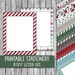 Printable Christmas Stationery - Winter Colors Letter Paper ...