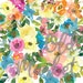 Spring Floral Medley Digital Paper - Watercolor Flower Backgrounds - 12 ...