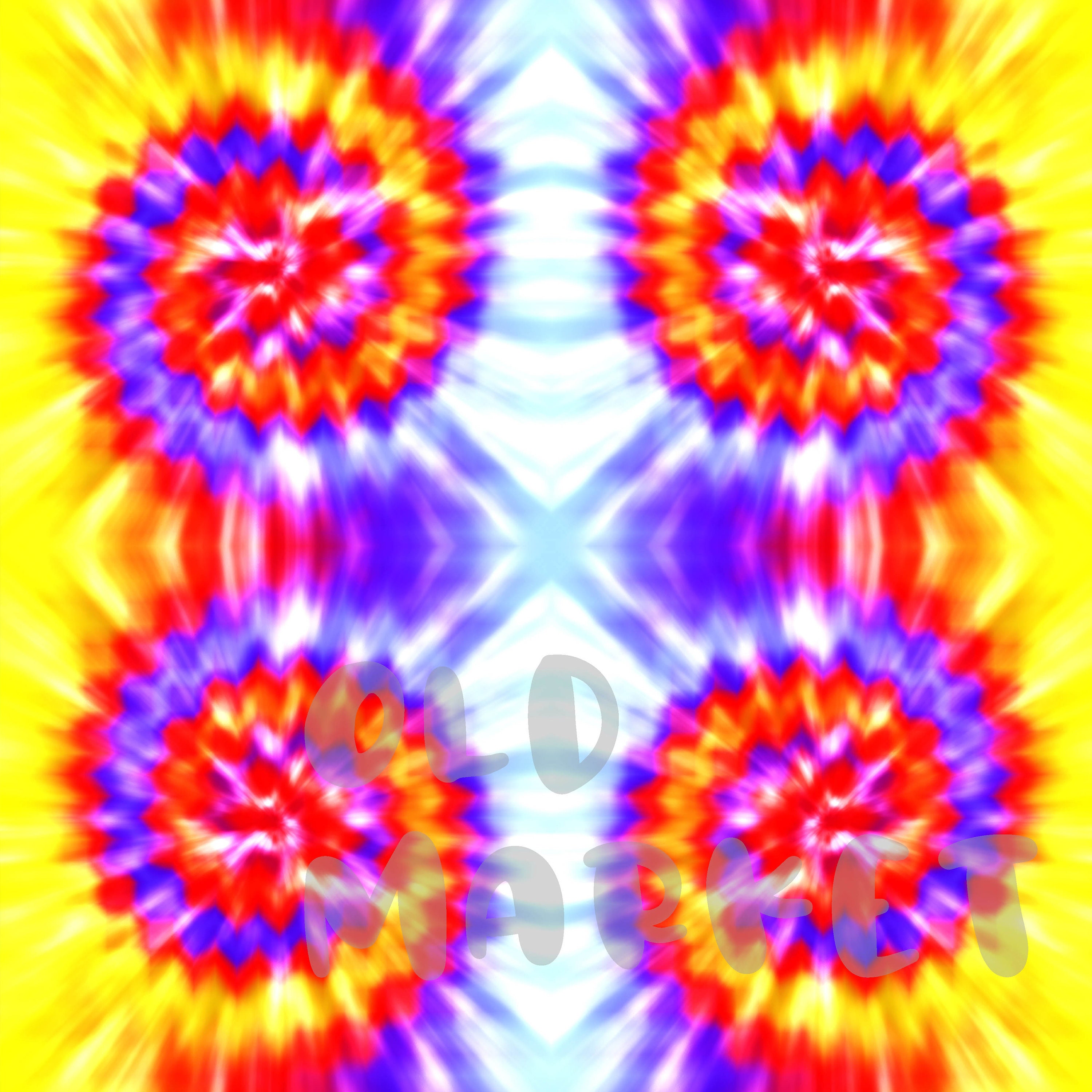 Tie Dye Digital Paper Set 4 Seamless Colorful Tie-Dye | Etsy