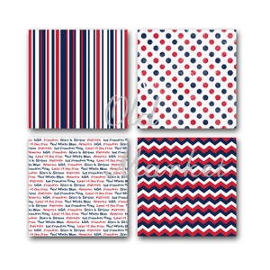 Holiday Basics Digital Paper Christmas, Halloween, Valentines, Easter ...