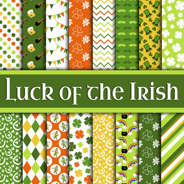 Irish Digital Paper - Etsy