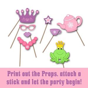Princess Photo Booth Props and Decorations - Over 35 Images in Pdf and ...