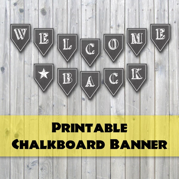 Chalkboard Welcome - Etsy