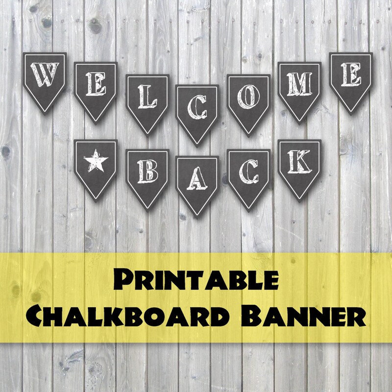 Chalkboard Banners - Etsy