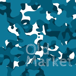 Camouflage Digital Paper - Colorful Camo Backgrounds - 24 Colors - 12in ...