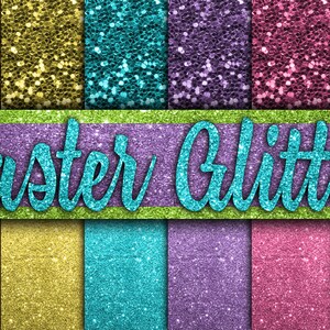Glitter Digital Paper Bundle - Includes 218 Digital Papers - Glitter ...