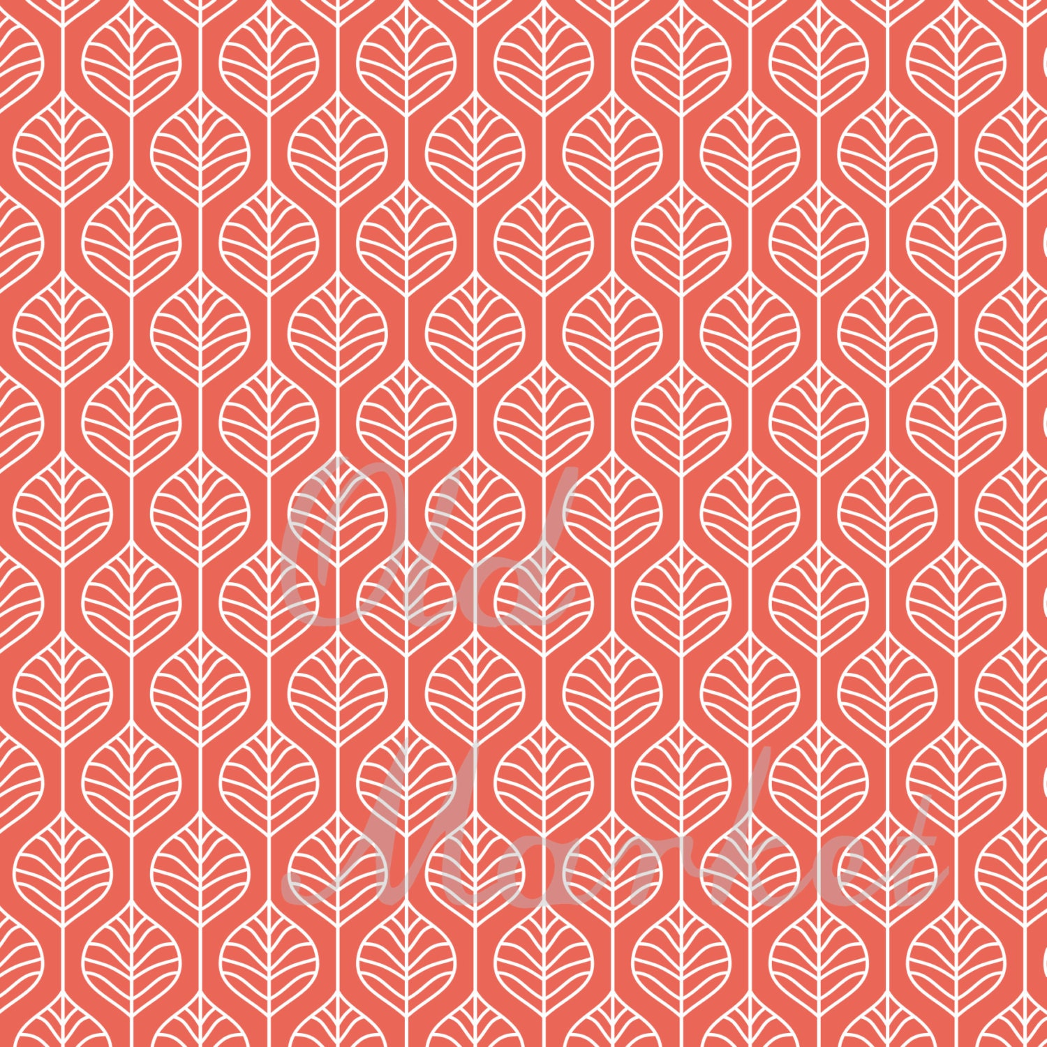 Leaf Digital Paper Colorful Leaf Backgrounds 24 Colors | Etsy