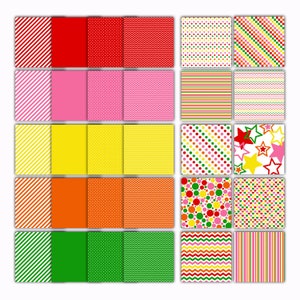 Bubble Pop Digital Paper - Colorful Digital Paper Pack - 30 Papers ...