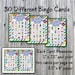 Superhero Bingo Printable Game - 30 Different Cards - HALF Page Size ...