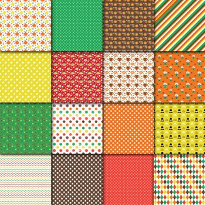 Autumn Digital Paper - Thanksgiving Backgrounds - Fall Papers - 16 ...