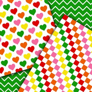 Bubble Pop Digital Paper - Colorful Digital Paper Pack - 30 Papers ...