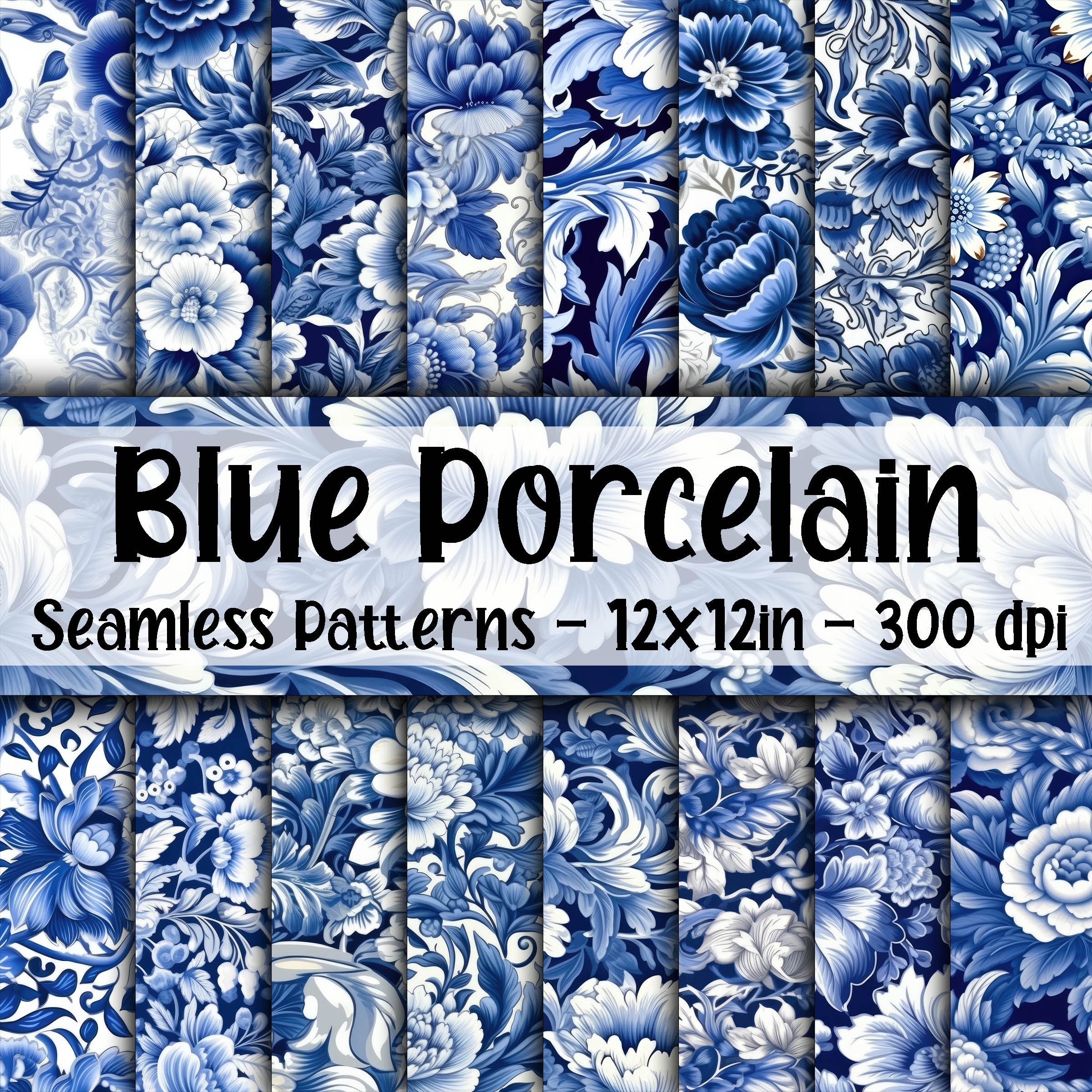 Blue Porcelain Pattern