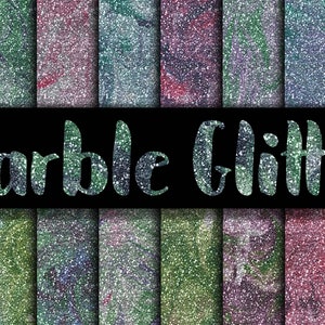 Glitter Digital Paper Bundle - Includes 218 Digital Papers - Glitter ...