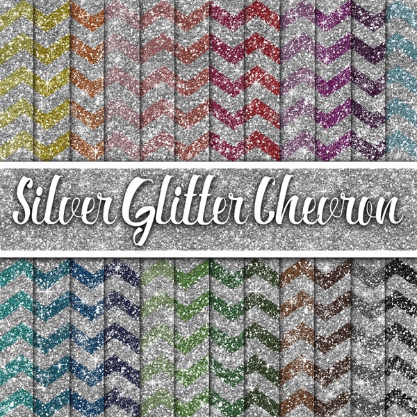 Glitter Chevron - Etsy