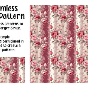 Vintage Florals and Lace SEAMLESS Patterns - Flower Digital Paper - 16 ...