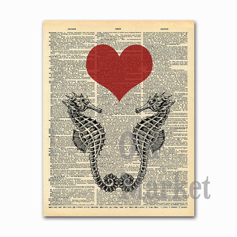 Vintage Dictionary Page Collection 20 Different Art Prints - Etsy