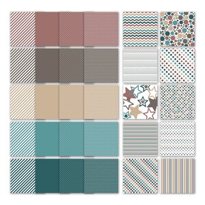 Banana Split Colors Digital Paper - Colorful Design Backgrounds - 30 ...