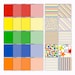 Primary Colors Digital Paper - Colorful Digital Paper Pack - 30 Papers ...