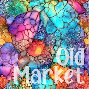 Alcohol Ink SEAMLESS Patterns - Alcohol Ink Digital Paper - 16 Designs ...