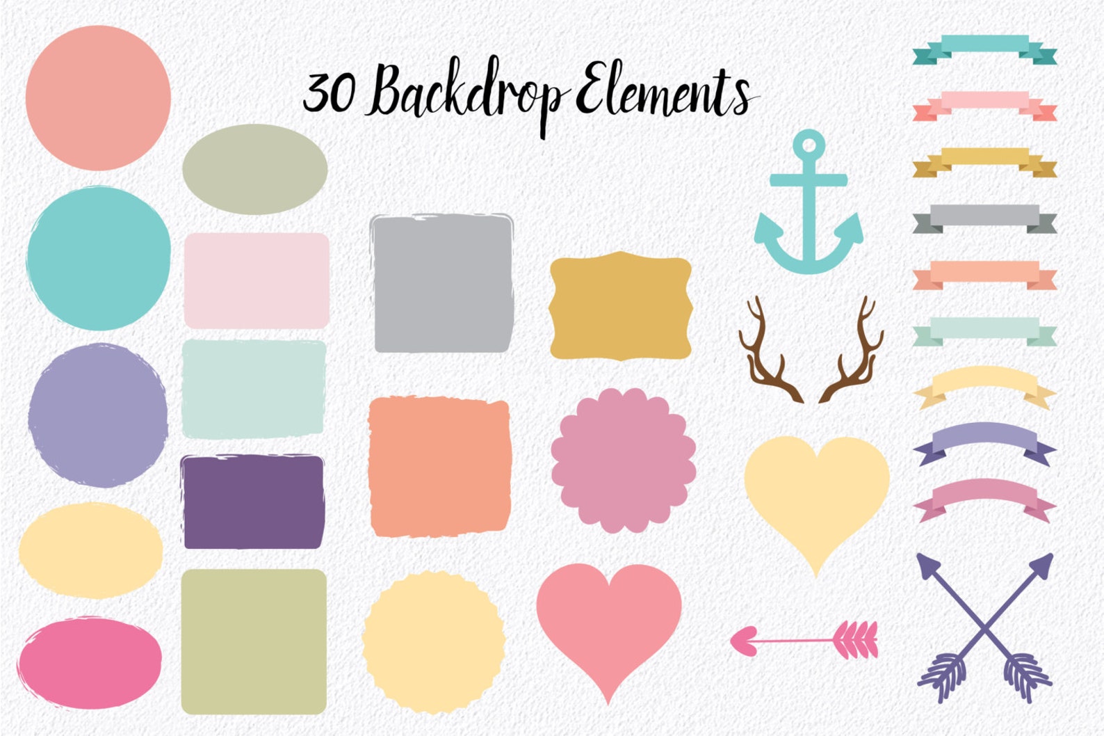 Flowers of Camelot - Floral Elements and Bouquets - Commercial Use ...