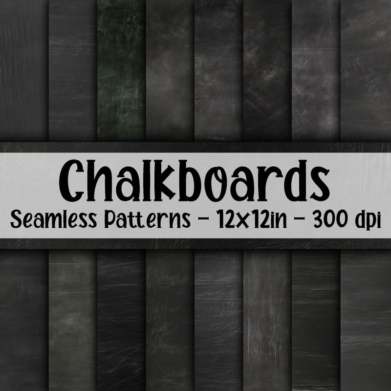 Chalkboard Pattern - Etsy
