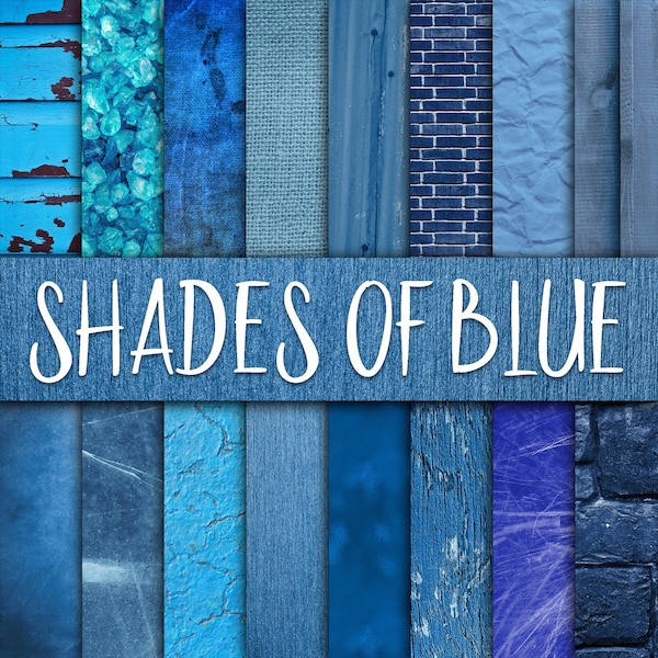 Shades of Blue - Etsy