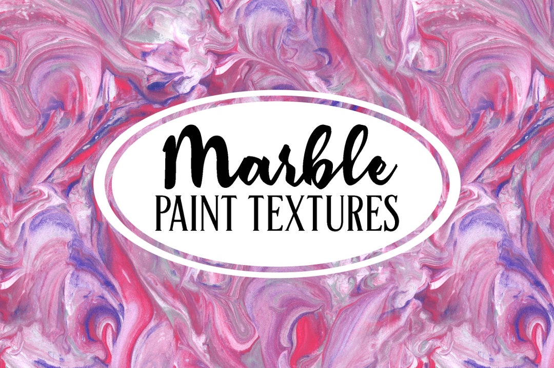 Marble Paint Digital Paper Bundle - 100 Seamless Marble Paint Textures ...
