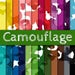 Camouflage Digital Paper - Colorful Camo Backgrounds - 24 Colors - 12in ...