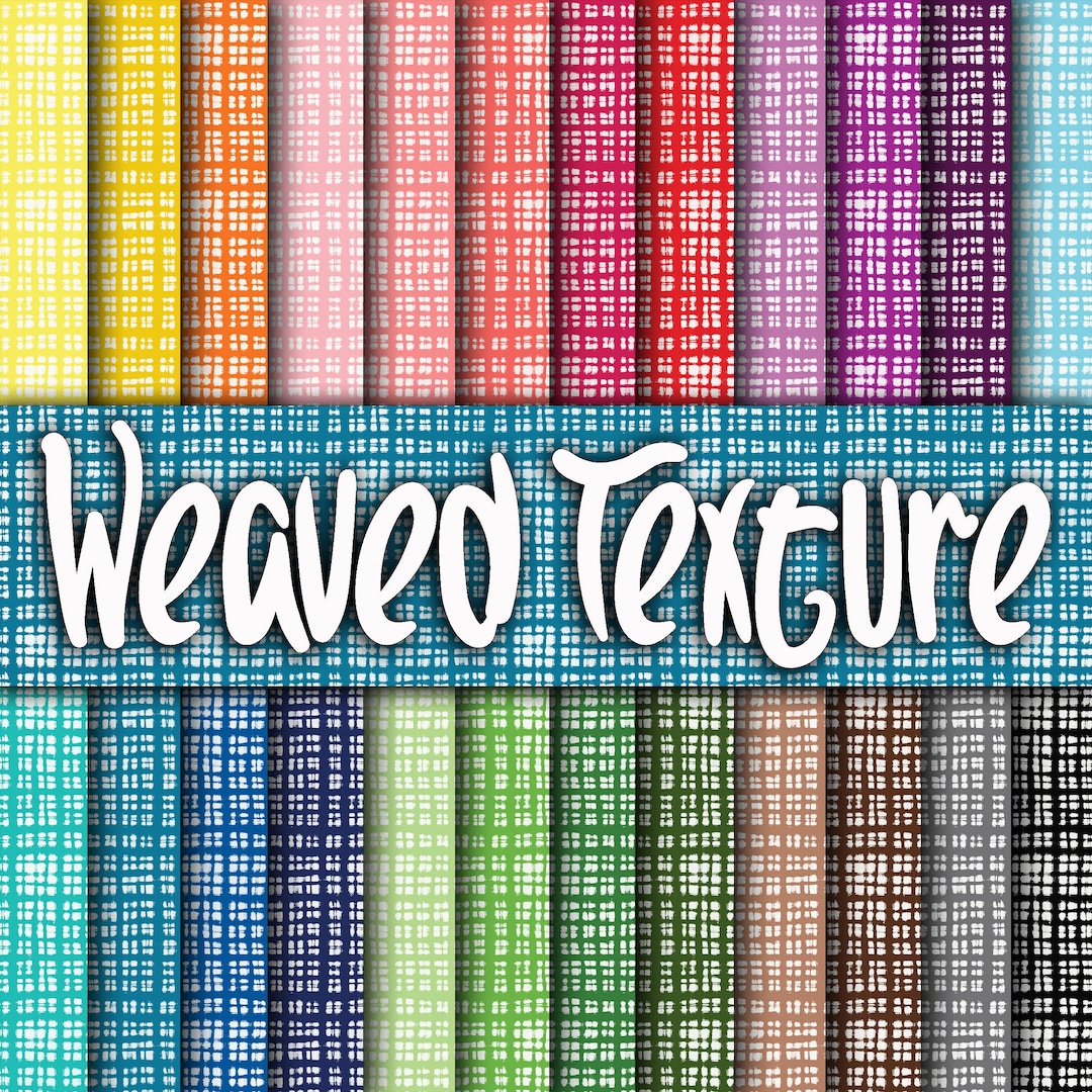 Weaved Texture Digital Paper - Weaved Backgrounds and Textures - 24 ...
