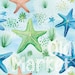 Starfish SEAMLESS Patterns Watercolor Starfish Digital Paper 16 Designs ...