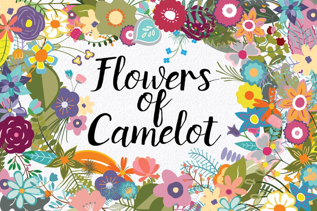 Flowers of Camelot - Floral Elements and Bouquets - Commercial Use ...