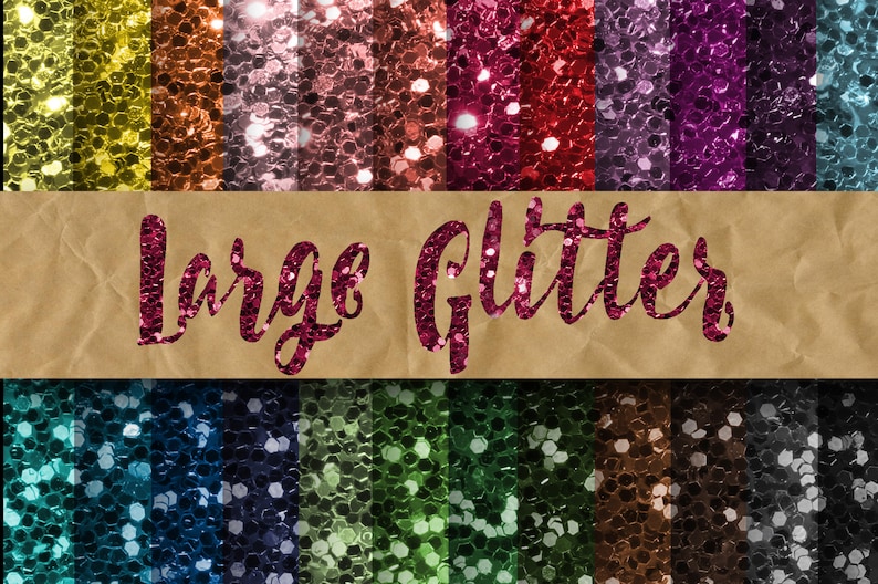Glitter Digital Paper Bundle Includes 218 Digital Papers - Etsy