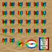 Rainbow Photo Booth Prop and Decoration Set - Printable - Includes 200 ...