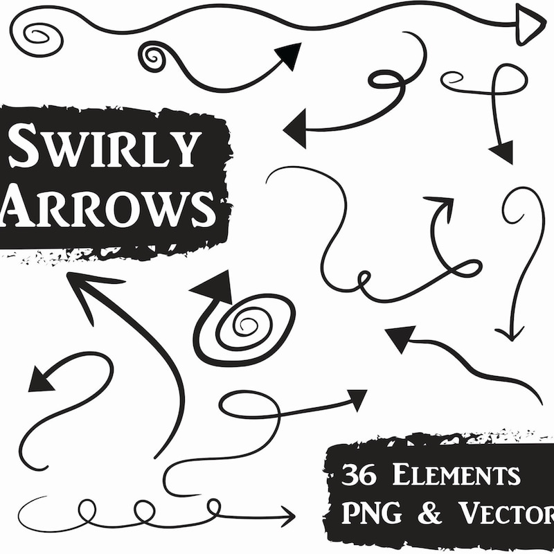 Doodle Arrow - Etsy