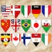 World Flags Printable Banner - Includes 147 Flags With Names ...