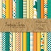 Tropical Tones Digital Paper - Colorful Paper Backgrounds - 30 Papers ...
