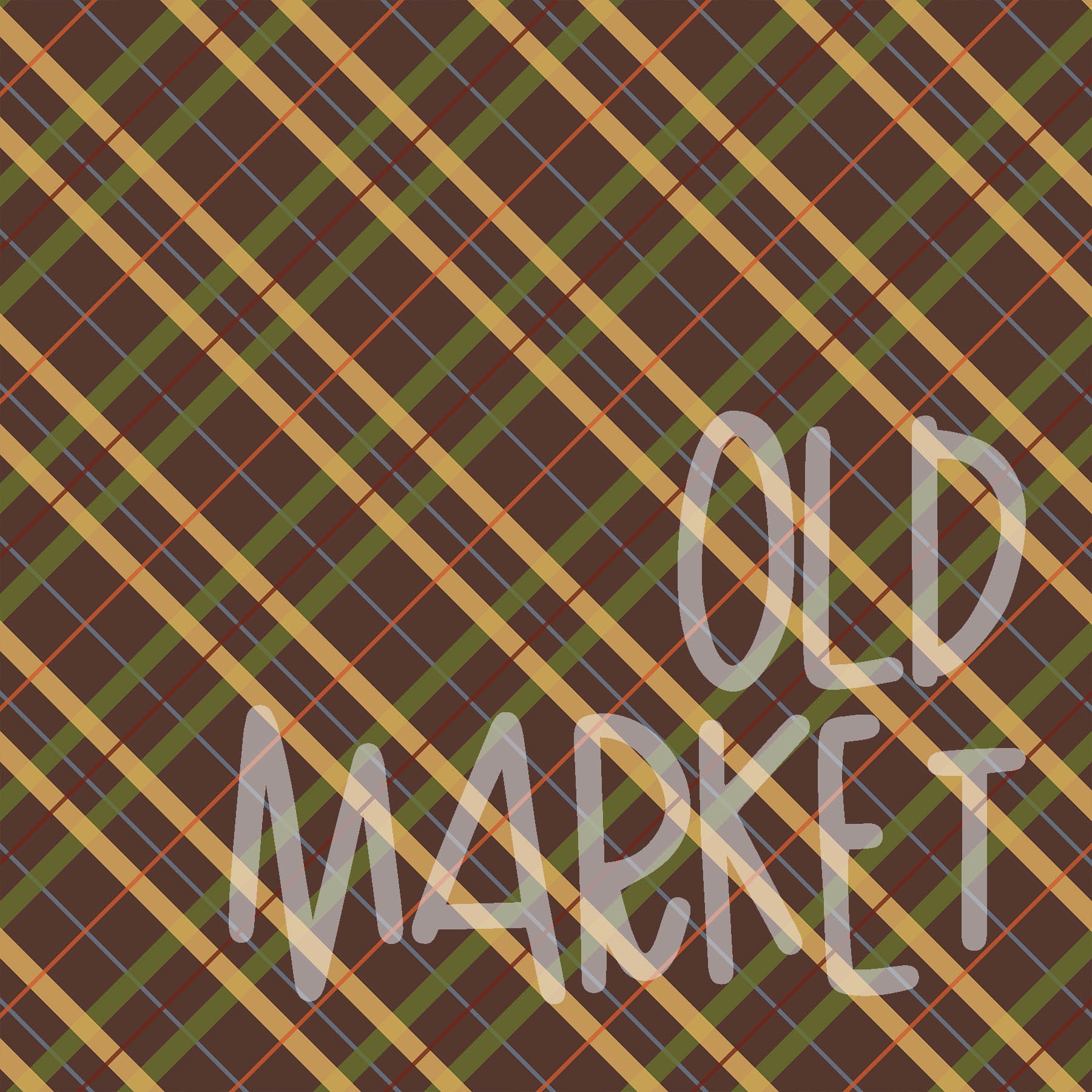 Plaid Autumn Digital Paper -fall Color Backgrounds - 14 Designs - 12in ...