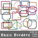 Basic Borders and Frames Clip Art - Commercial Use Clipart - 120 Images ...