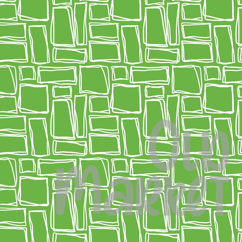 Doodle Squares Digital Paper Square Backgrounds and Textures - Etsy