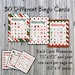 Christmas Bingo Printable PDF - 30 Different Cards - FULL PAGE ...