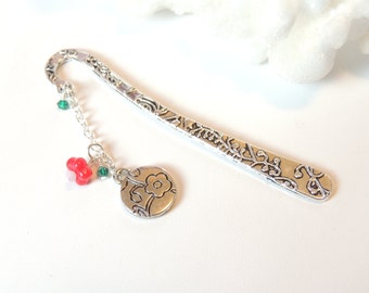 Sunflower Bookmark Flower Bookmark Metal Bookmark Flower | Etsy