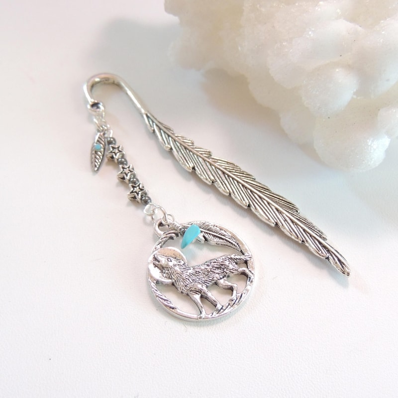 Feather Bookmarks - Etsy