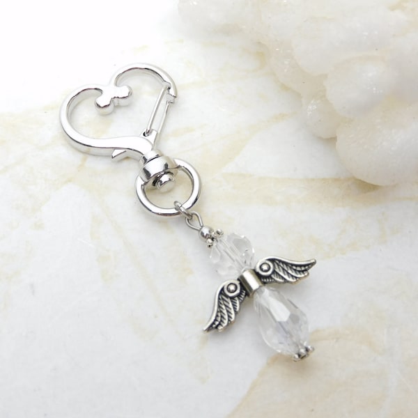 Angel Keyring - Etsy