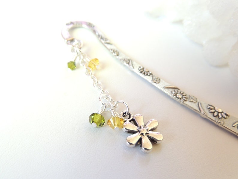 Flower Bookmark, Handmade Bookmarks, Metal Bookmark, Page Saver ...
