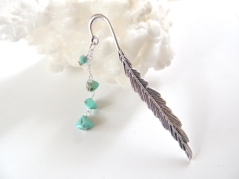 Feather Bookmark Boho Tribal Feather Bookmark Metal - Etsy