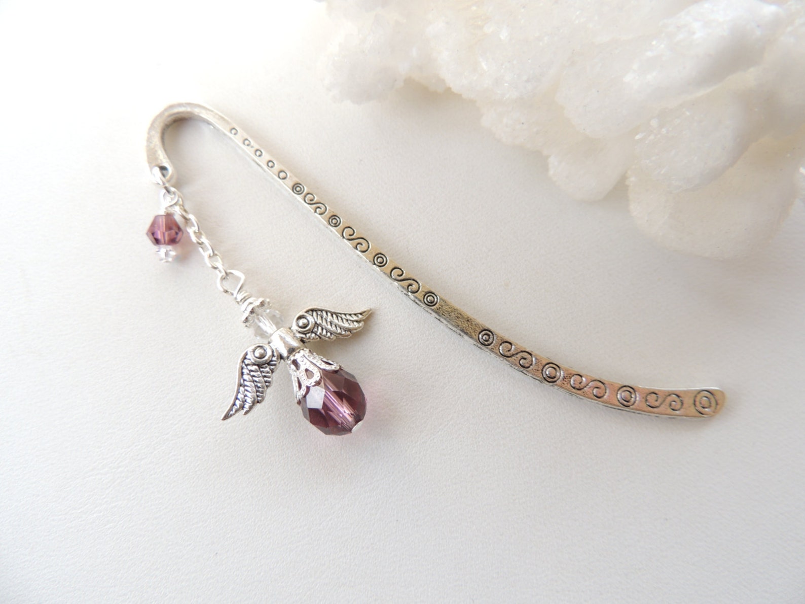 Angel Bookmark, Purple Guardian Angel Bookmark, Books Ans Zines ...