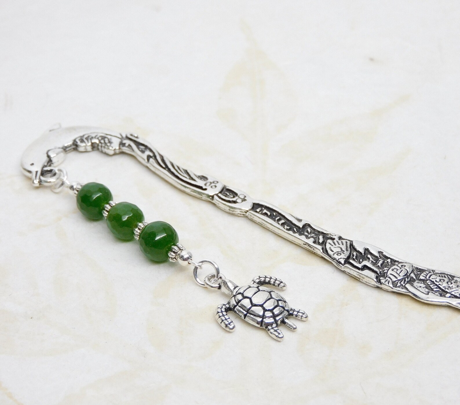 Sea Turtle Bookmark, Unique Beaded Bookmarks, Office Gifts, Turtle ...