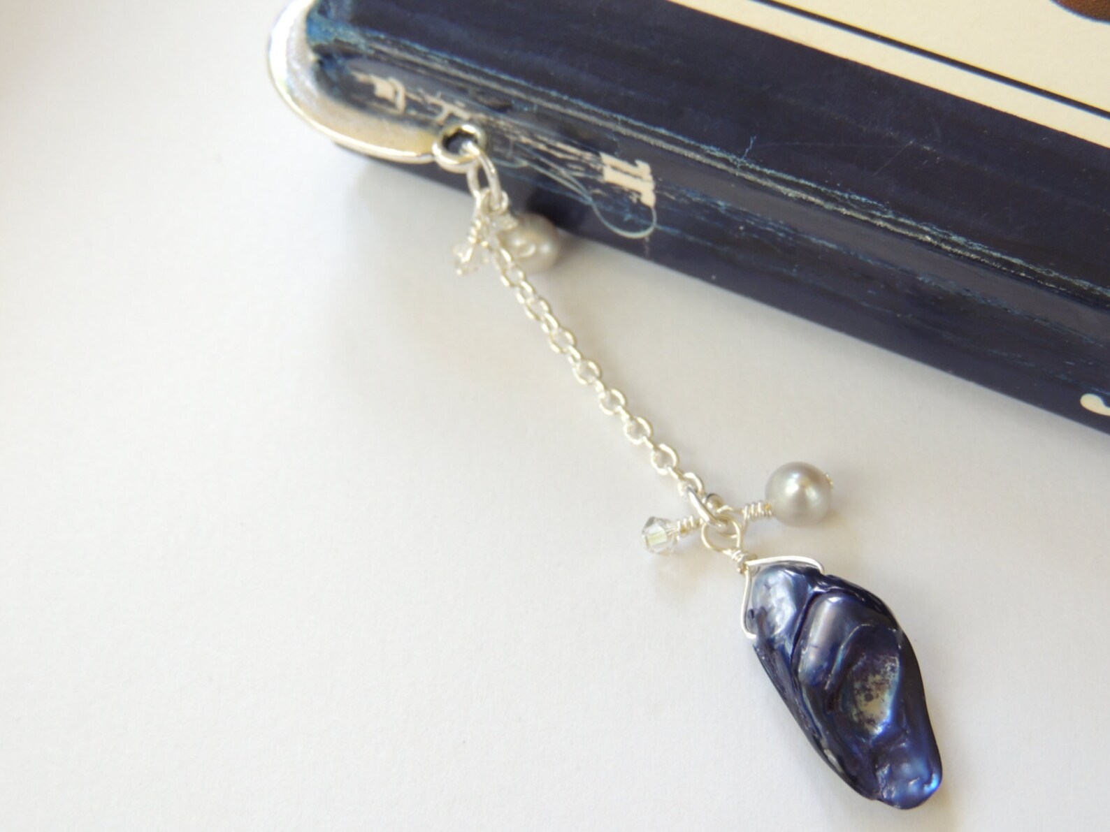 Mermaid Pearl and Shell Bookmark Sealife Bookmark Gift Idea - Etsy