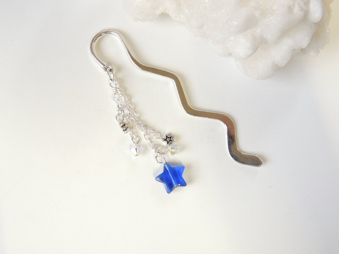 Shooting Star Celestial Bookmark Star Bookmark Metal | Etsy
