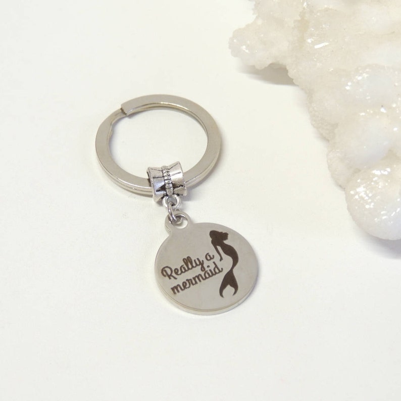Really a Mermaid Key Chain Mermaid Key Chain Mermaid Key | Etsy